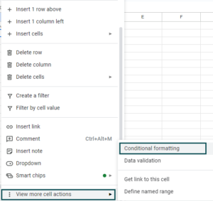 Conditional Formatting For Blank Cells In Google Sheets - Methods