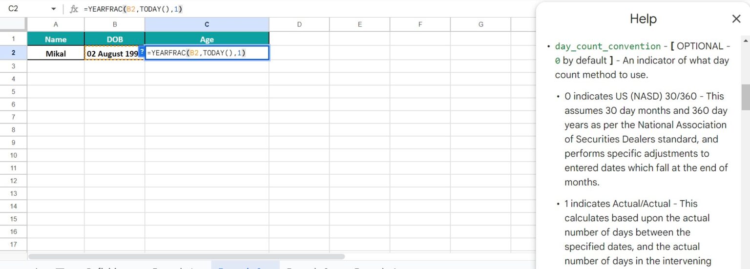 Calculate Age In Google Sheets Definition How To Calculate Calculate Age In Google Sheets Definition How To Calculate