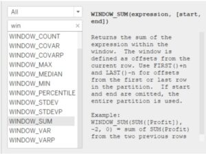 TABLEAU Window_Sum - Syntax, Examples, How to Use?