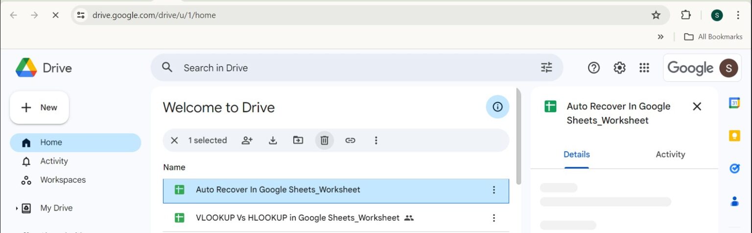 Auto Recover In Google Sheets - What Is It, How To Enable It?