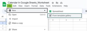 Calendar In Google Sheets - What Is It, Examples, How To Create?