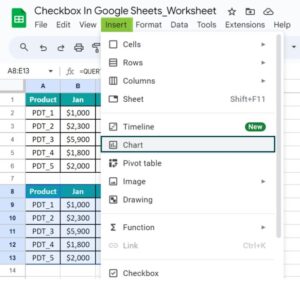 Checkbox In Google Sheets - What Is It, Examples, How To Insert?