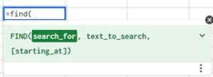 FIND Function In Google Sheets - Examples, How To Use?