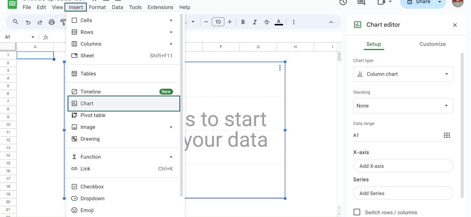 Stacked Area Chart In Google Sheets - Examples, How To Create?