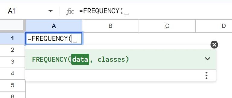 Frequency Distribution In Google Sheets - Examples, How To Use?