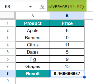 AVERAGE In Google Sheets - Formula, Examples, How To Use?