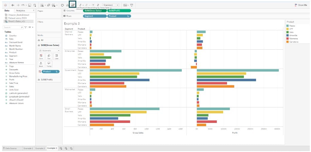 Sorting in Tableau - Definition, Examples, How to Sort Data?