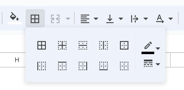 Border In Google Sheets - Examples, How To Create and Add?