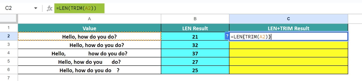 LEN Function In Google Sheets - Definition, Syntax, How to Use?
