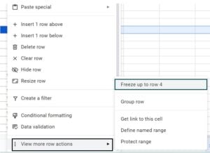 Freeze Panes In Google Sheets - How to Freeze and Unfreeze?