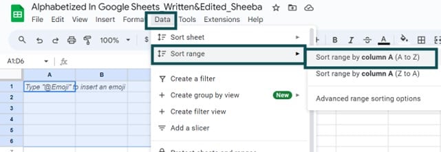 Alphabetized in Google Sheets - Definition, Example, How To Use?