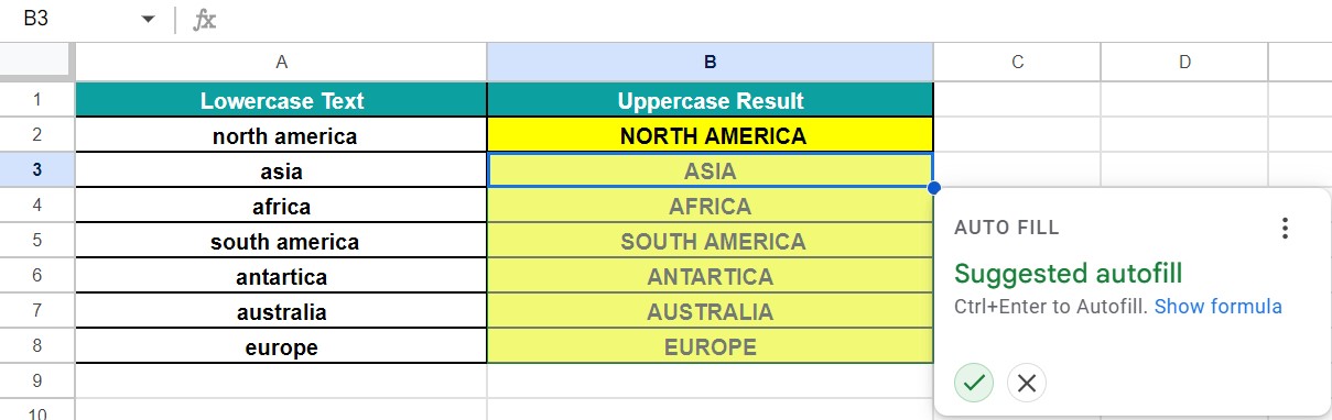 Change Case In Google Sheets - Definition, How to Change?