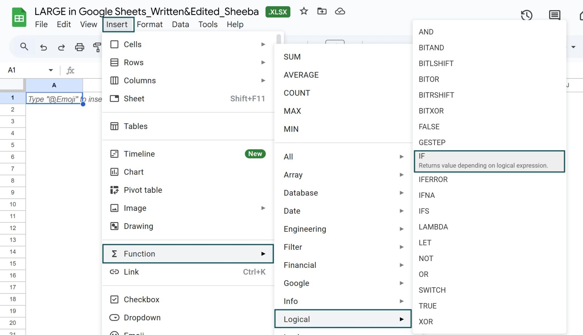 LARGE In Google Sheets - Definition, Examples, How To Use?