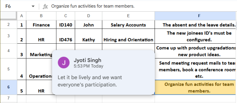 Insert Comment In Google Sheets - Definition, How To Insert?