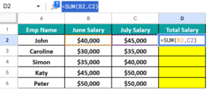 SUM Google Sheets Function - Definition, Examples, How To Use?
