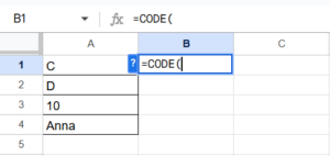 CODE in Google Sheets - Definition, Syntax, How to Use?