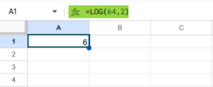 LOG in Google Sheets - Definition, Syntax, Examples, How to Use?