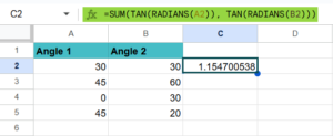 TAN Function in Google Sheet - Definition, Syntax, How to Use?