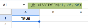 ISBETWEEN Function in Google Sheets - Examples, How To Use?
